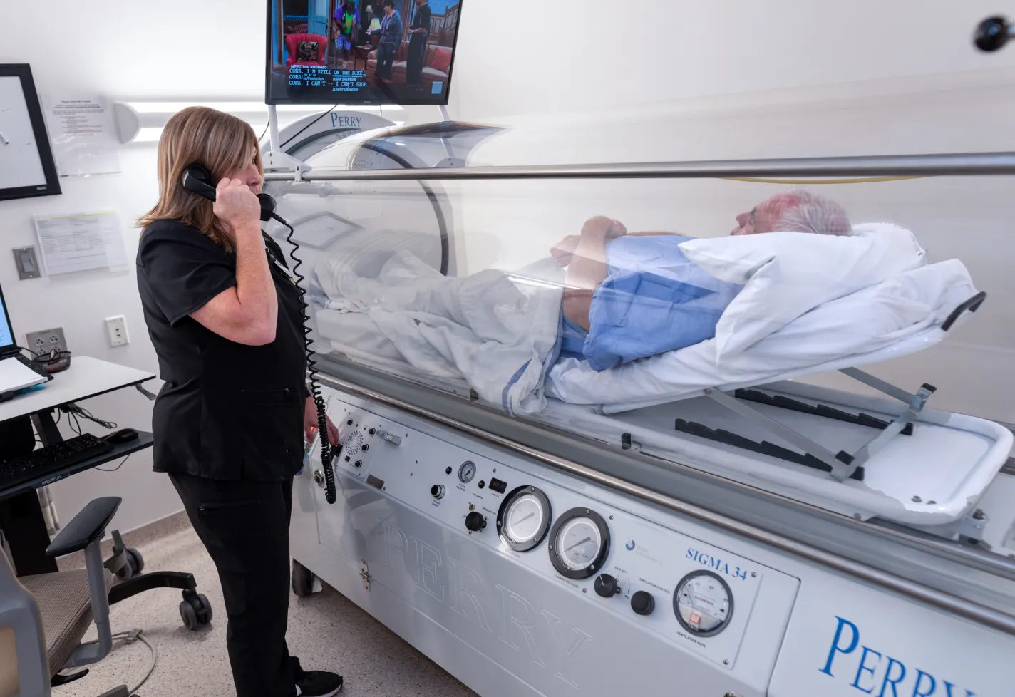Hyperbaric Oxygen Wound Therapy